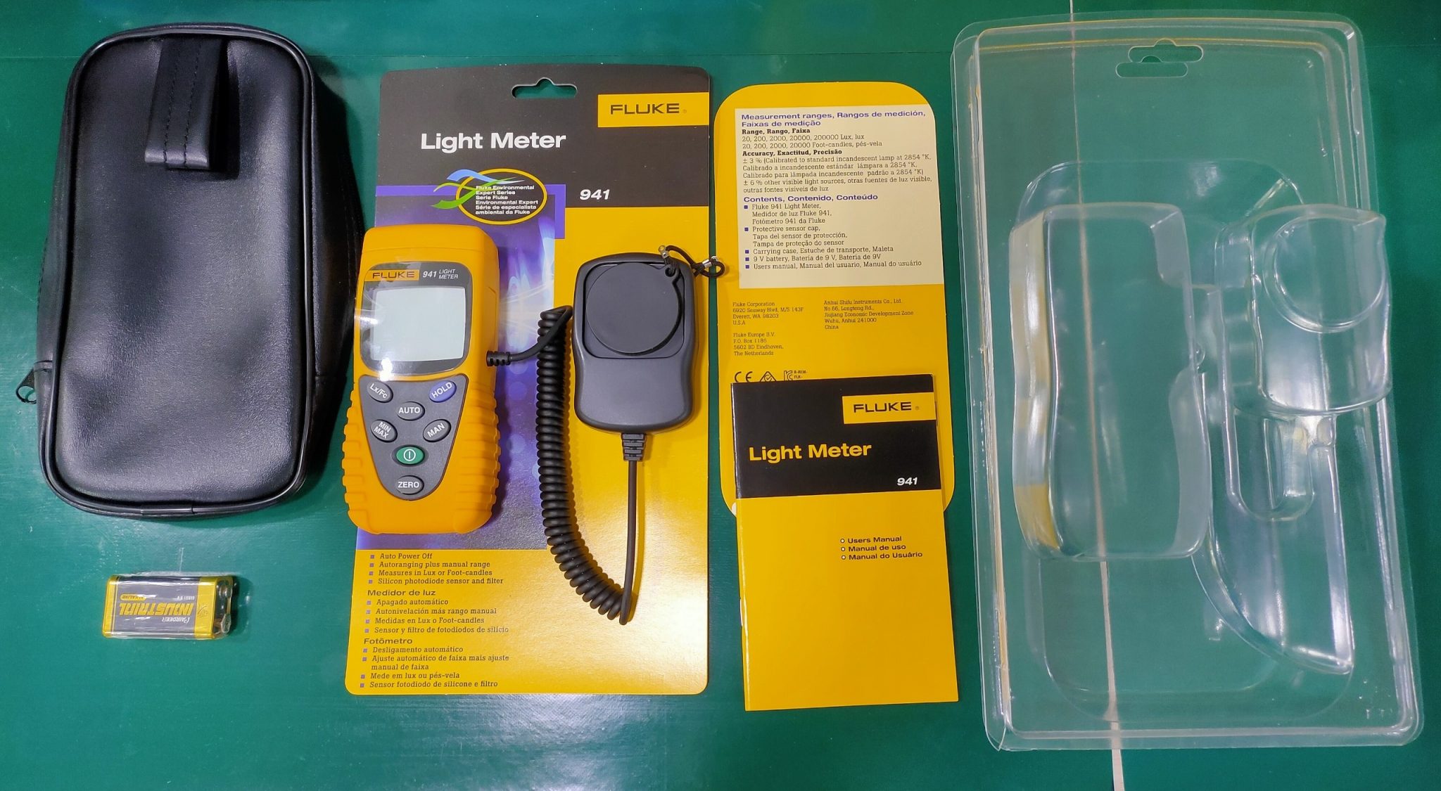 FLUKE 941 Light Meter - Politek Vietnam Import Export Services Trading ...