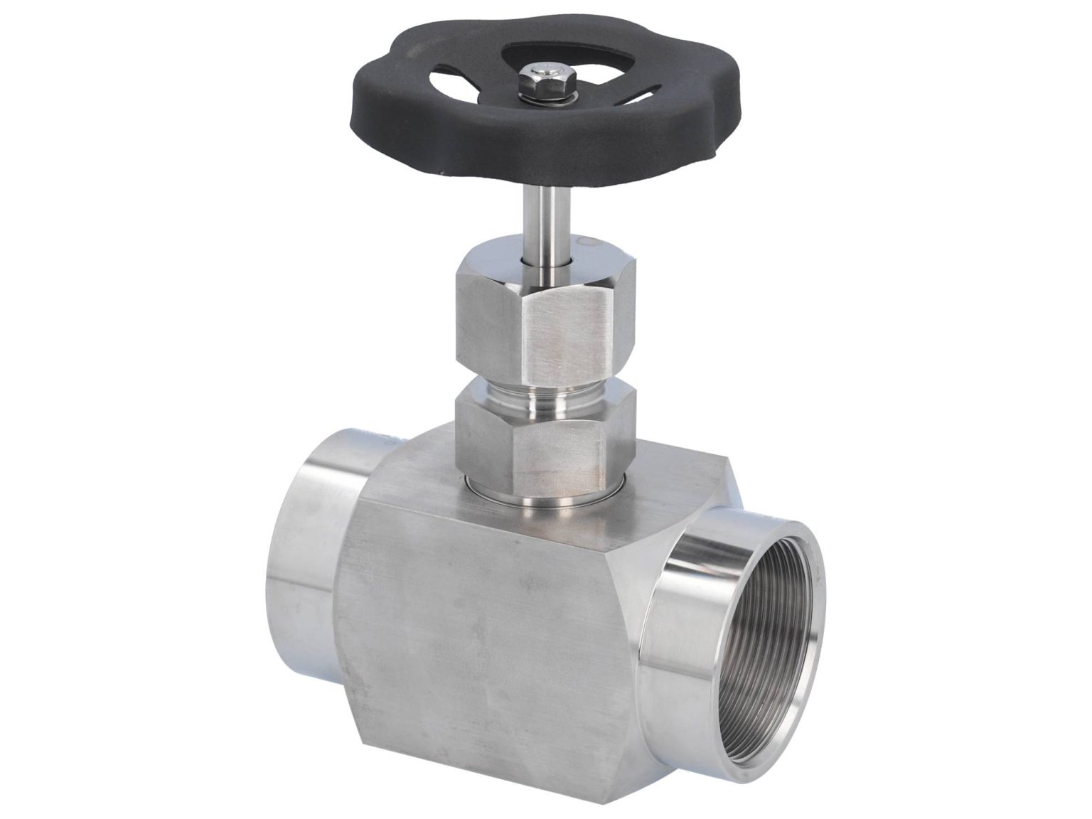 Needle valve 2 ", PN120, Stainless steel 1.4571 / PTFE - Politek ...