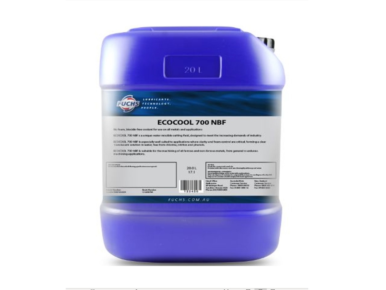 Fuchs – Ecocool 700 NBF (M) Metal Processing 20L (3282020) - Politek ...