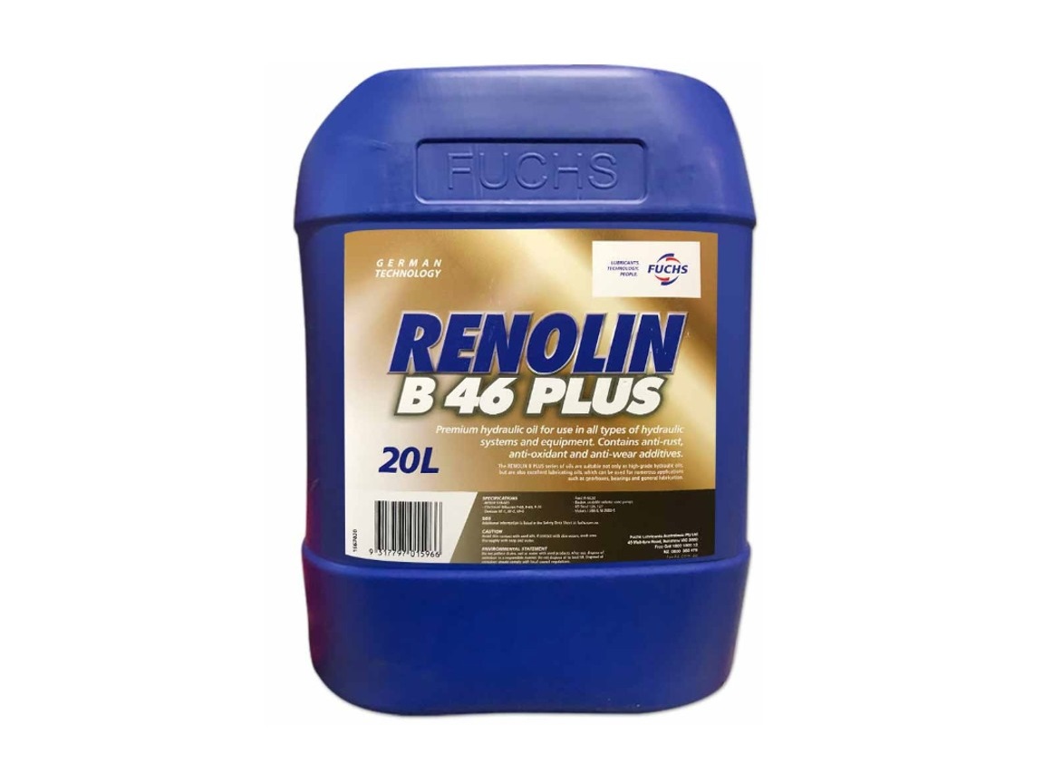 Fuchs Renolin B 46 Plus Hydraulic Oil – 20lt (1667020) - Politek ...