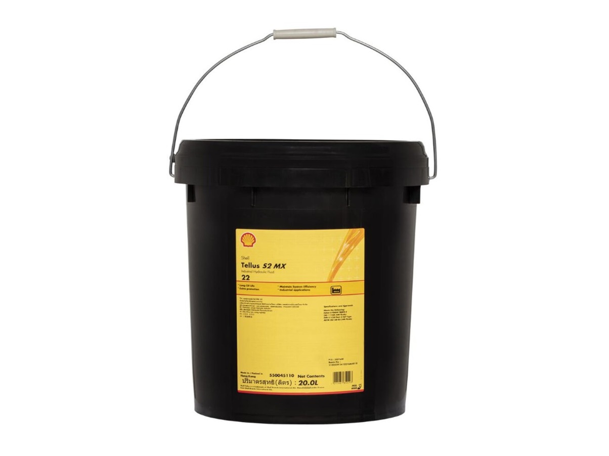 Shell Tellus S2 MX 22 Hydraulic Fluid – 20L (300012765) - Politek ...